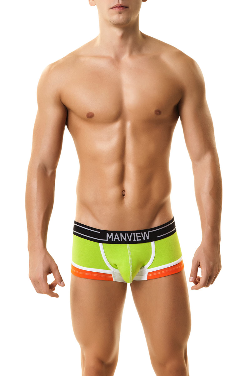 Manview Green & Orange City Boy Boxer – CheapUndies