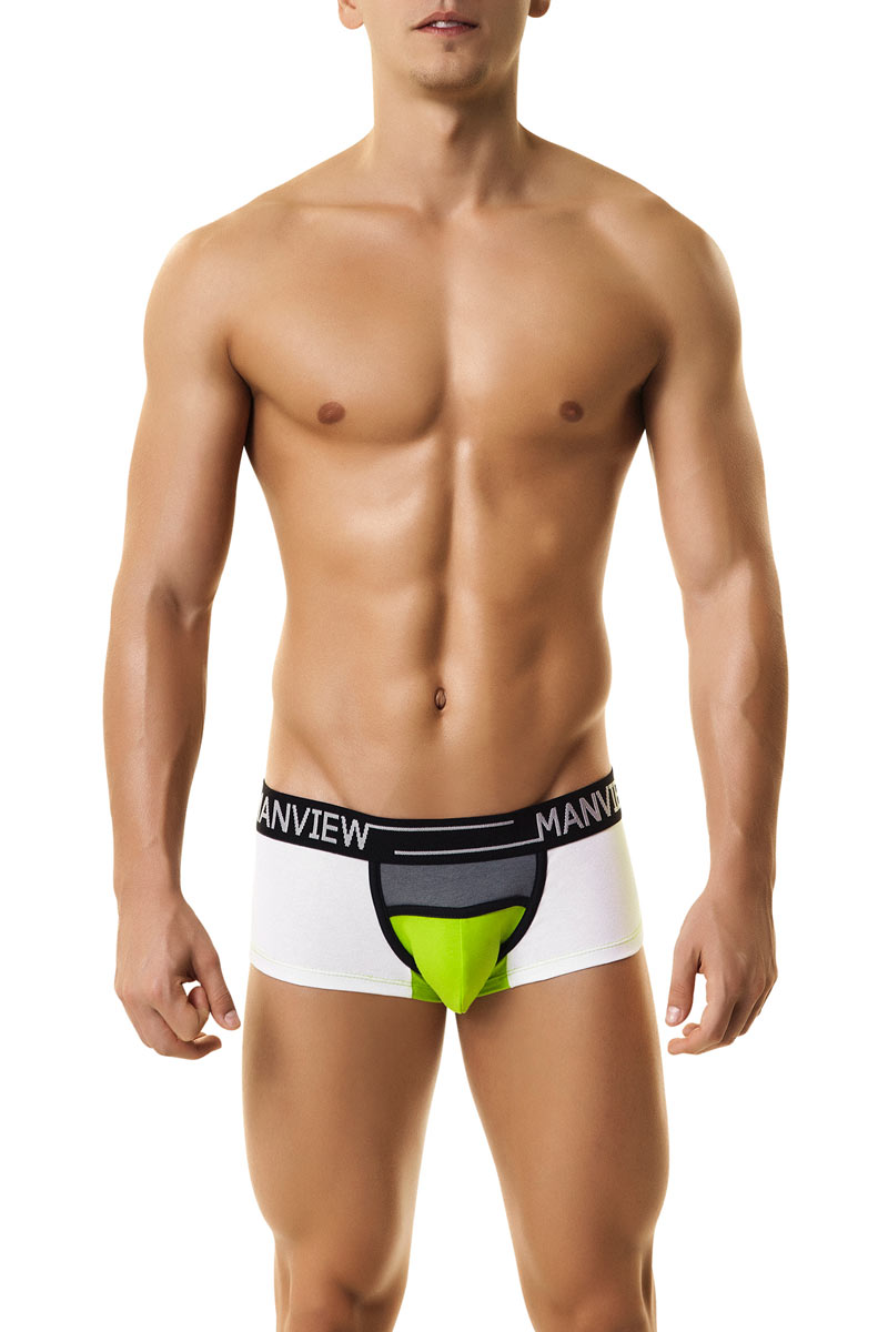 Manview Green & White Campus Class Boxer – CheapUndies
