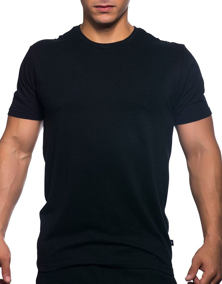 Andrew Christian black Happy Tagless Crew Neck Tee – CheapUndies