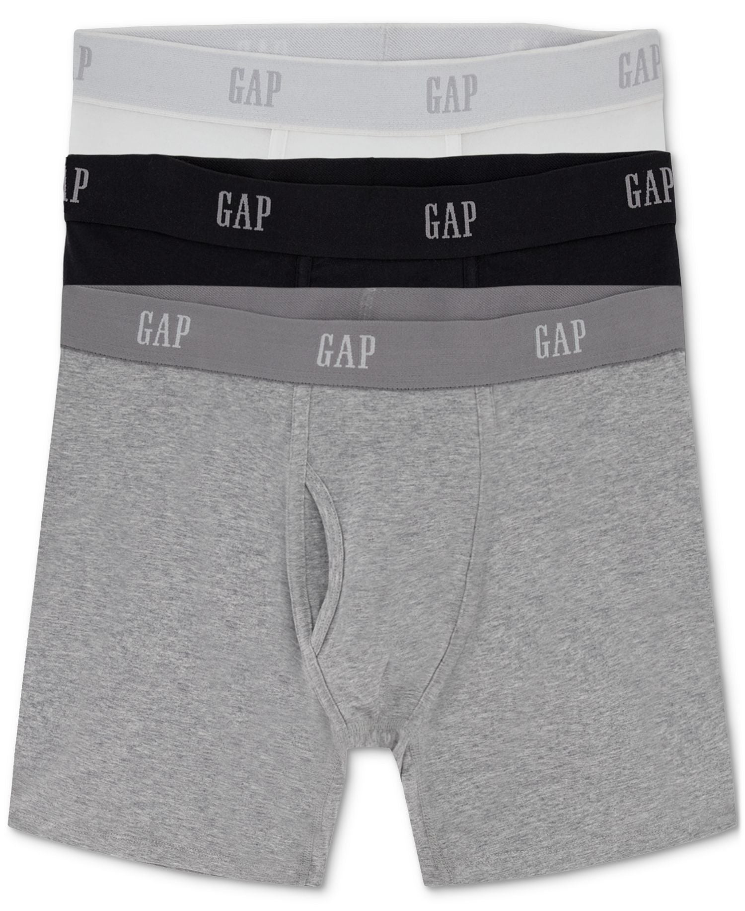 GAP 3-Pk. Cotton Stretch Boxer Briefs – CheapUndies