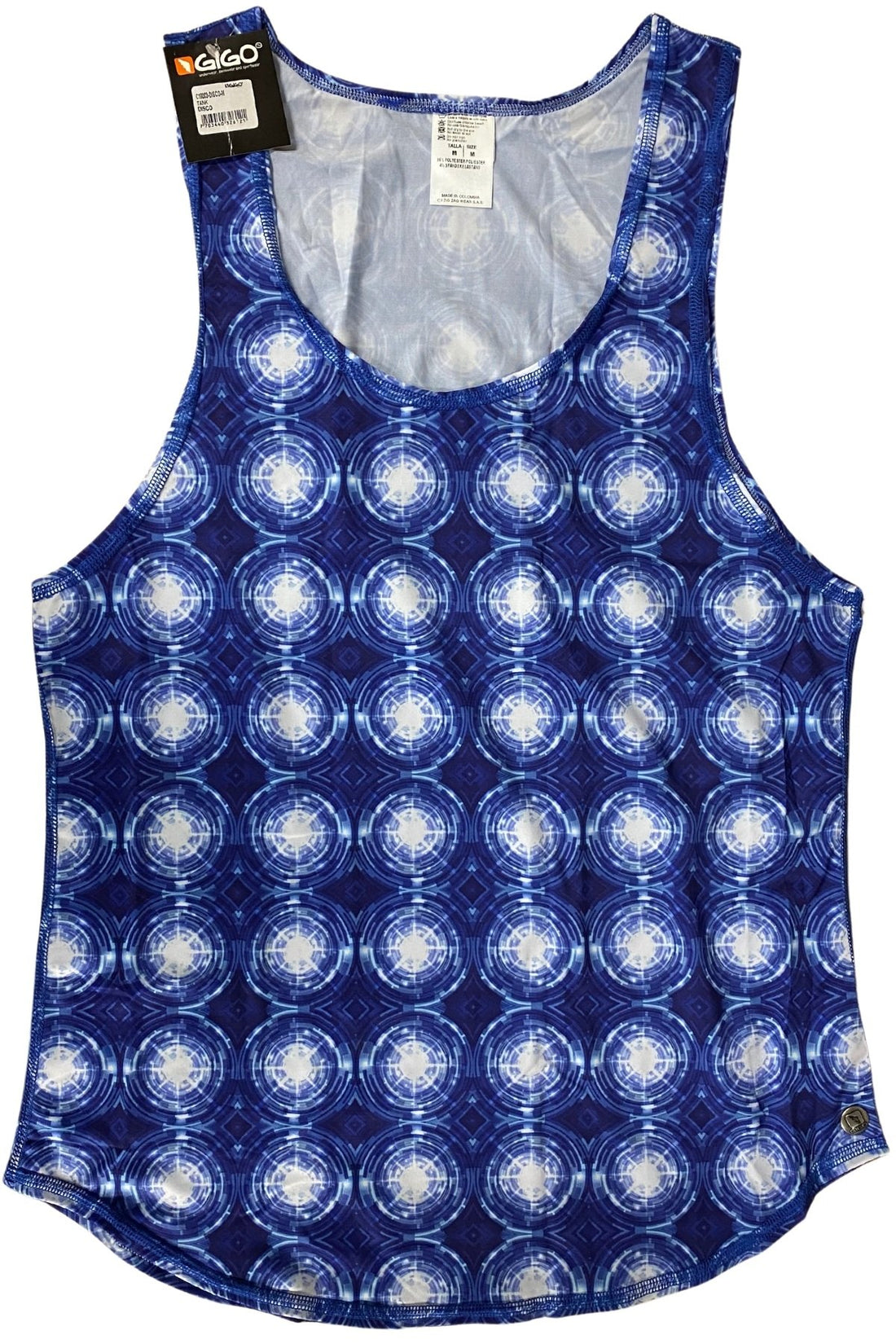 Gigo Blue Disco Tank – CheapUndies