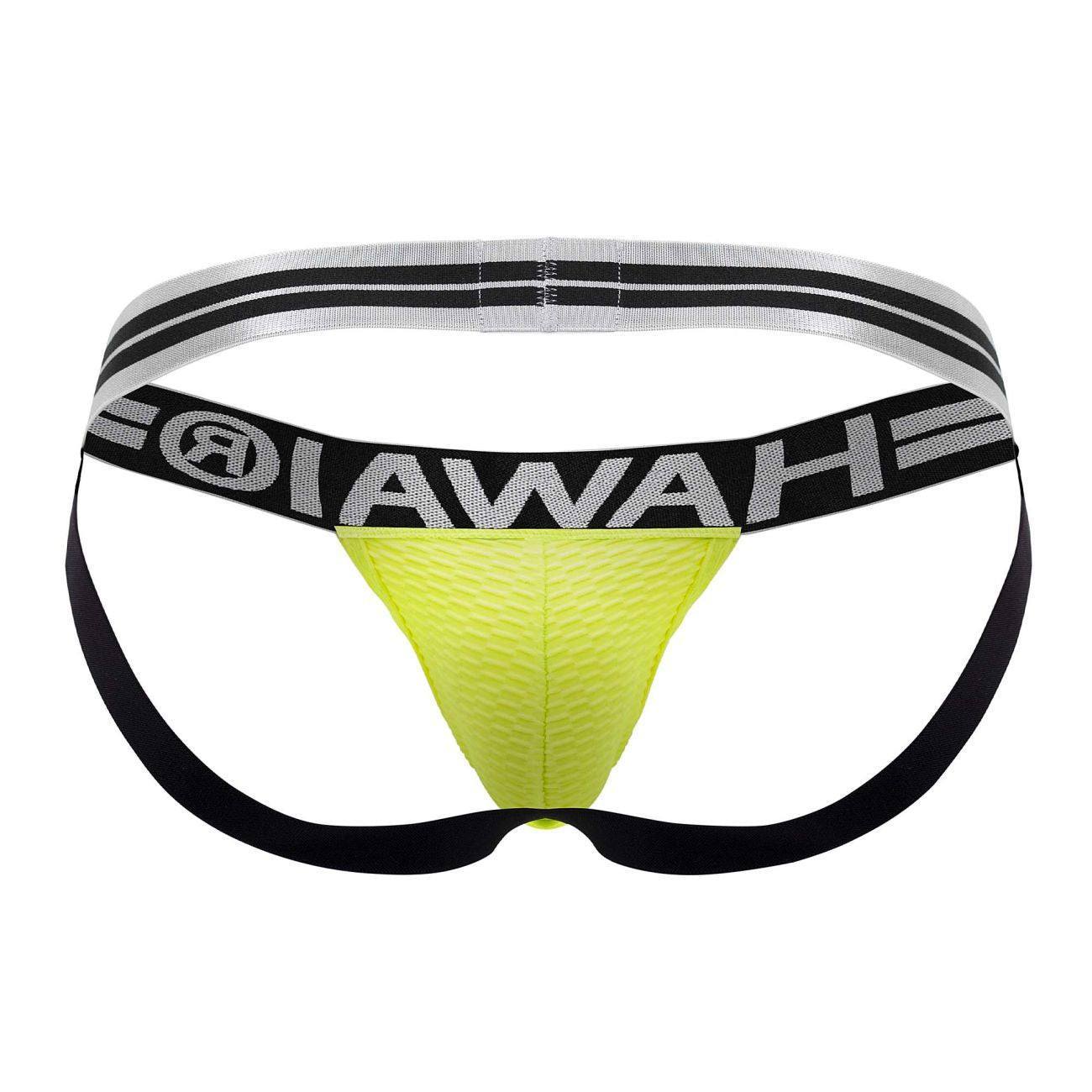 HAWAI Neon Green 42268 Microfiber Jockstrap – CheapUndies