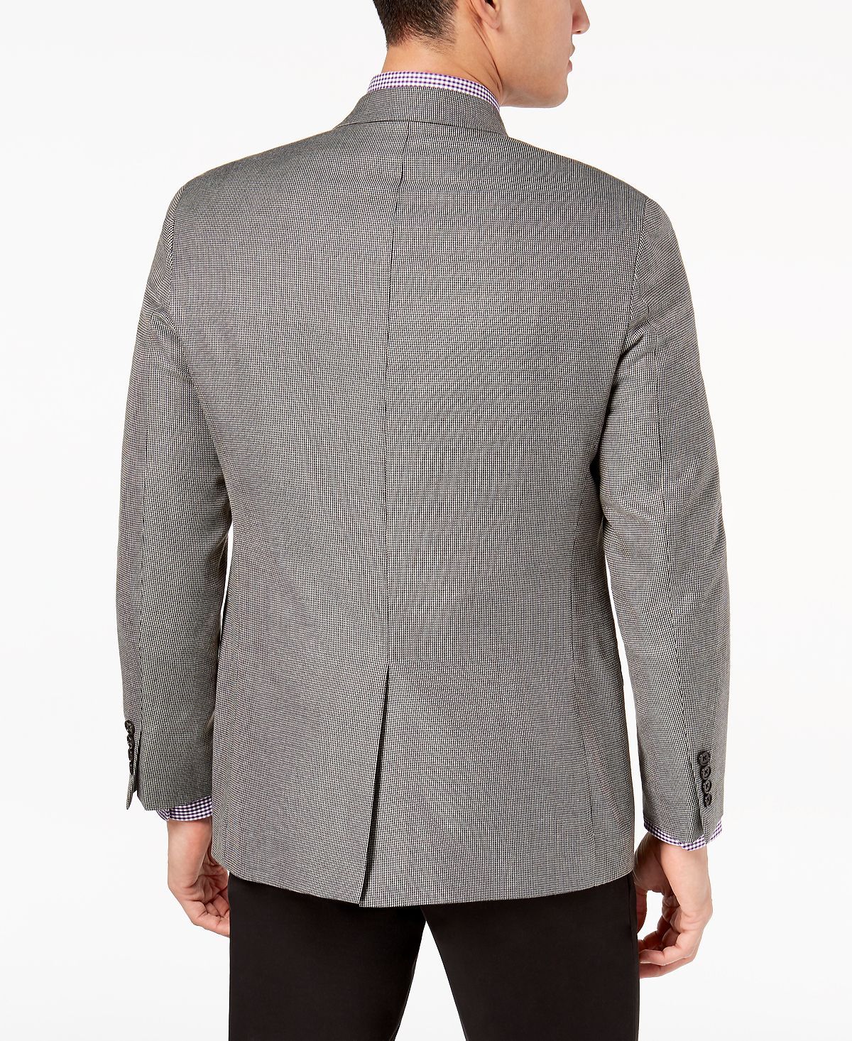 Lauren Ralph Lauren Classic-fit Ultraflex Patterned Sport Coat Grey ...