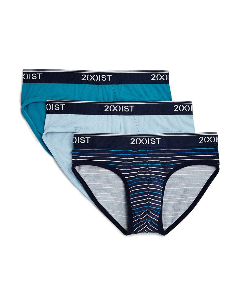 2xist 3-Pack Stretch No-Show Brief 021320 | CheapUndies