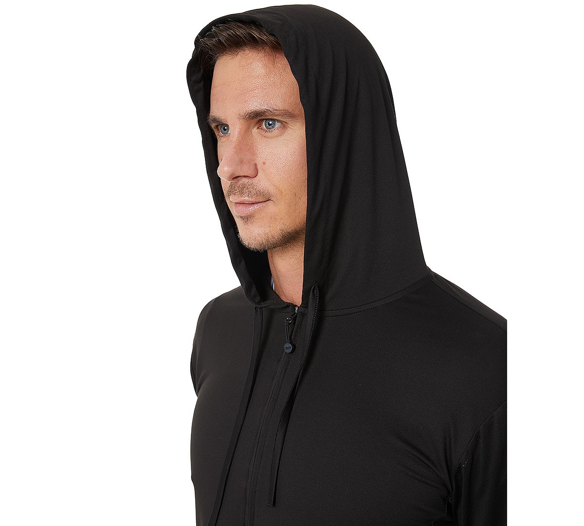 32 Degrees Ultra Lux Zip Hoodie Black – CheapUndies