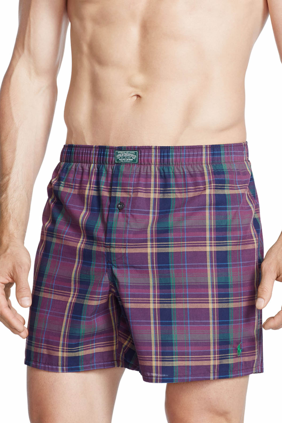 Polo Ralph Lauren Holborn-Plaid Woven Boxer Short – CheapUndies