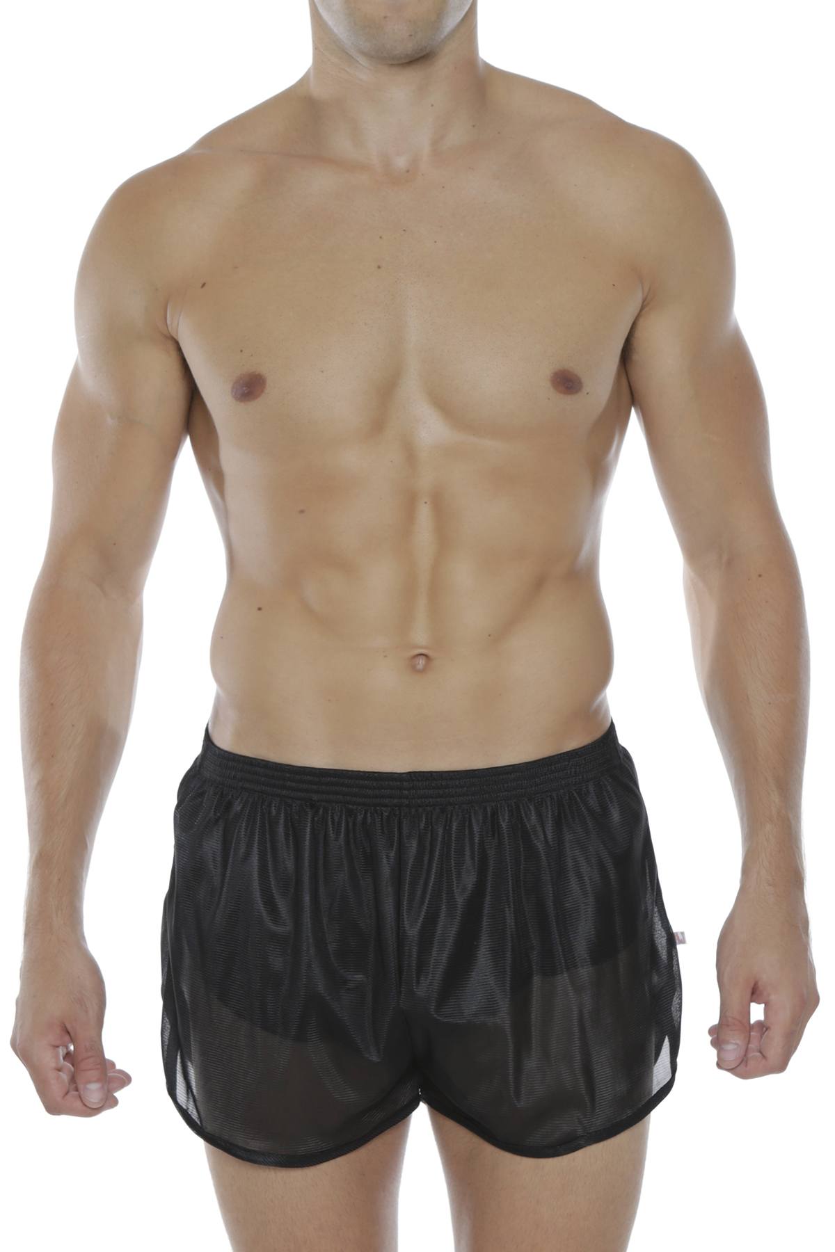 American Jock Black Military Training Short | CheapUndies