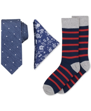 Bar Iii Men's Tie, Pocket Square & Socks Set, Only at Macy's – CheapUndies