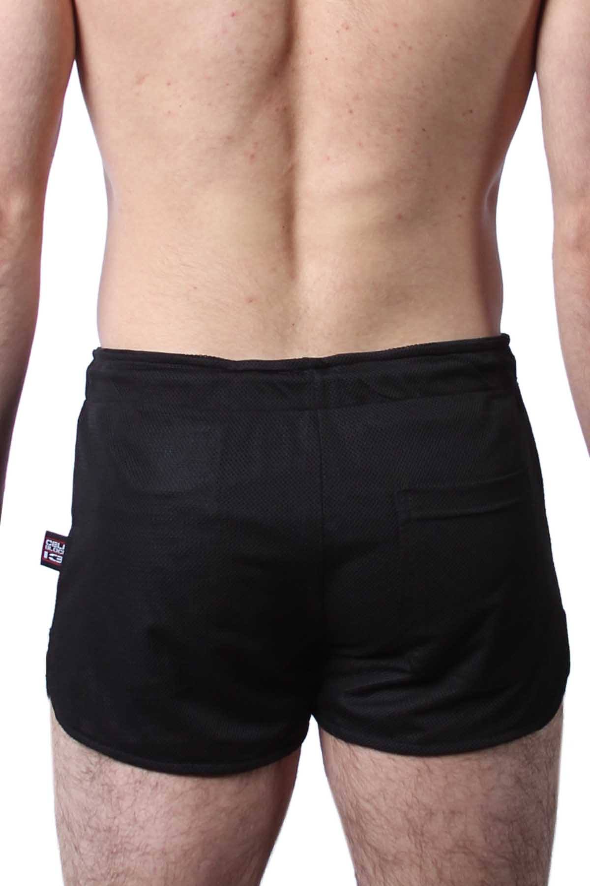 Cellblock 13 Black Midfield Mesh Reversible Short – CheapUndies