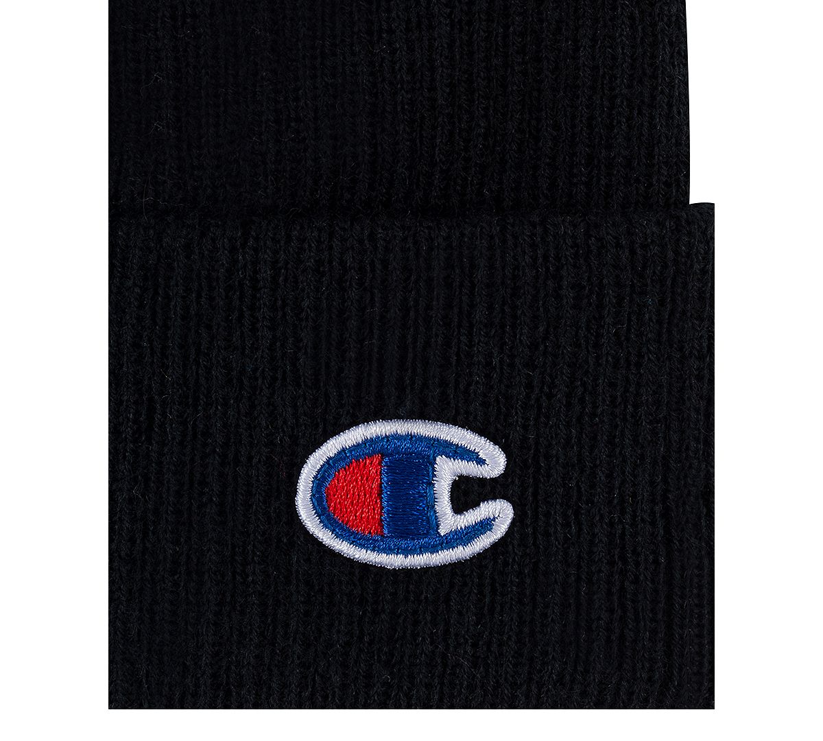 Champion Logo Beanie Black – CheapUndies