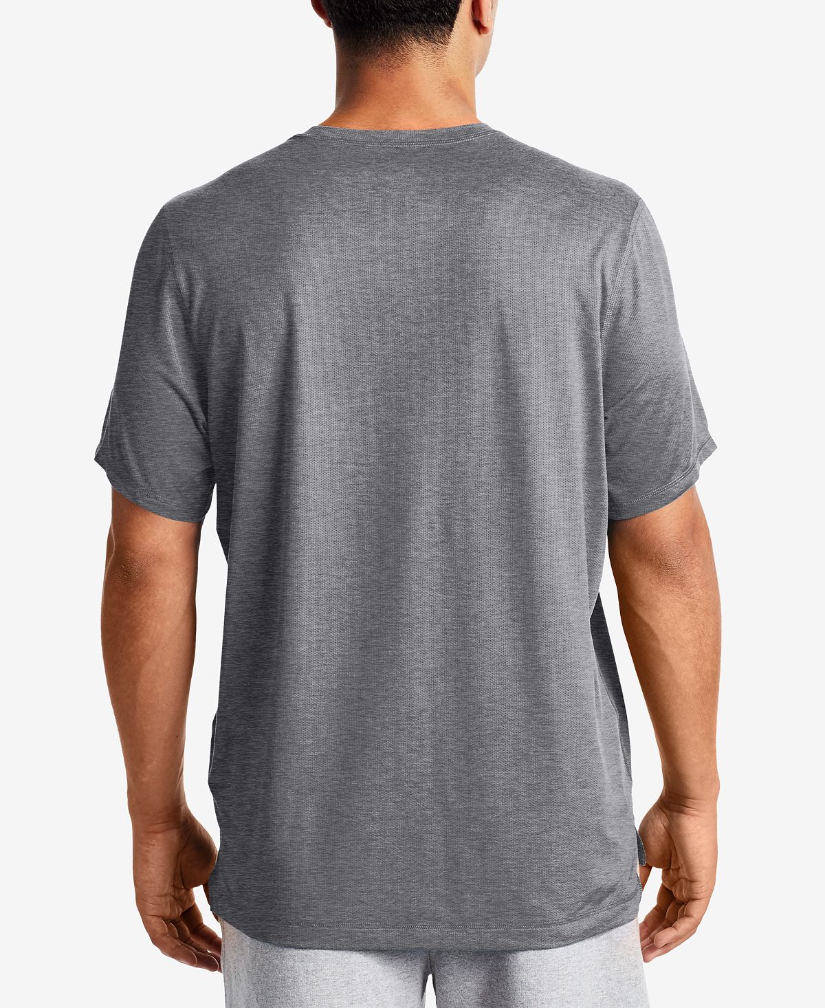 Champion Script Sport Logo T-shirt Gray Heather – CheapUndies