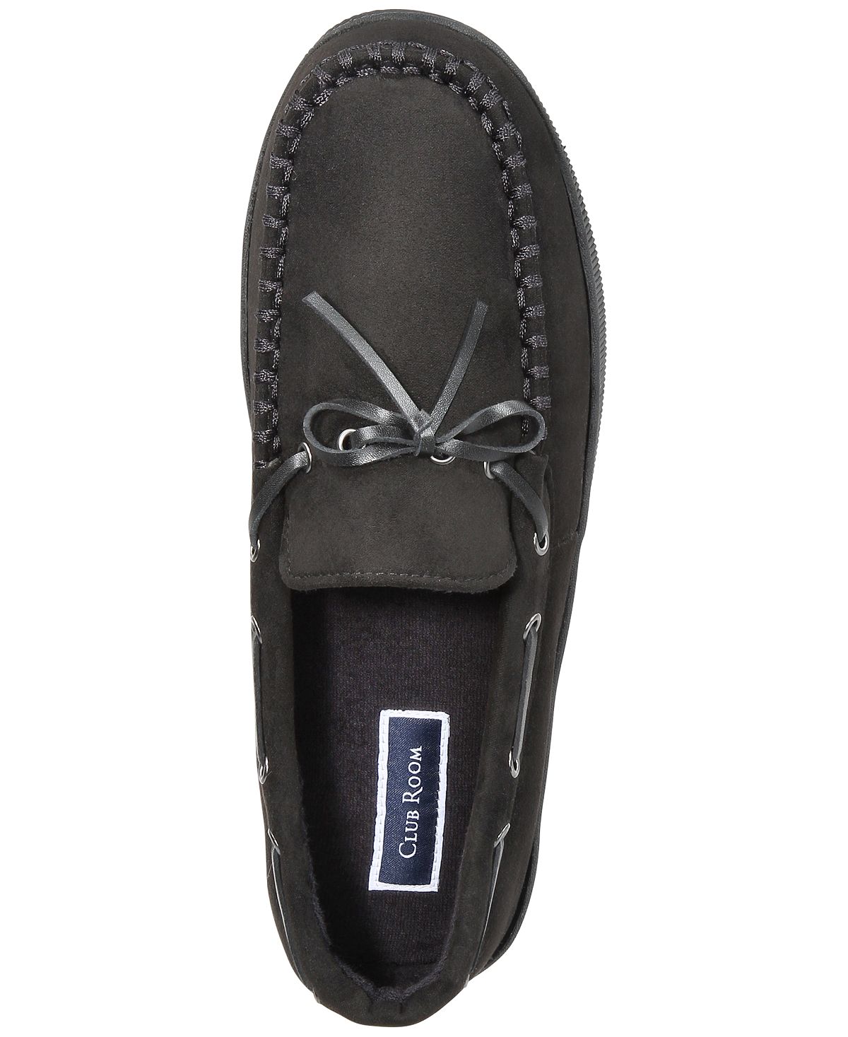 Club Room Moccasin Slippers Black – CheapUndies