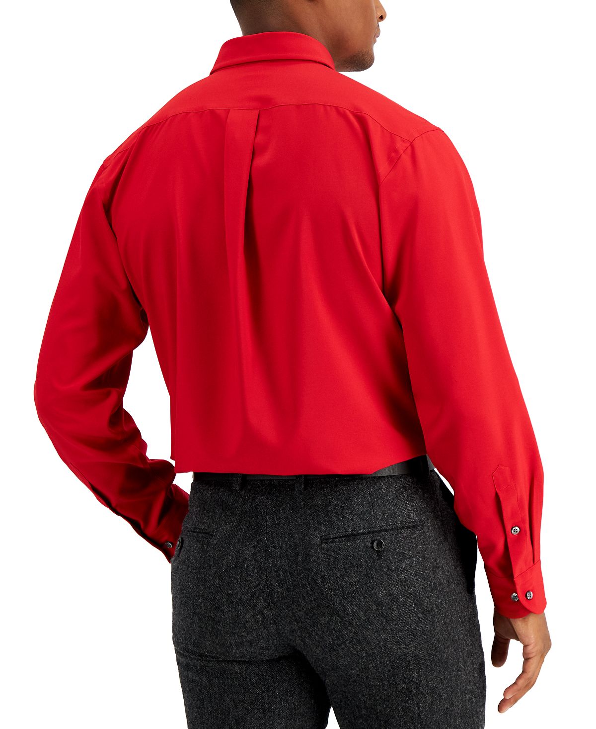 Club Room Regular Fit Traveler Dress Shirt Tango Red – CheapUndies