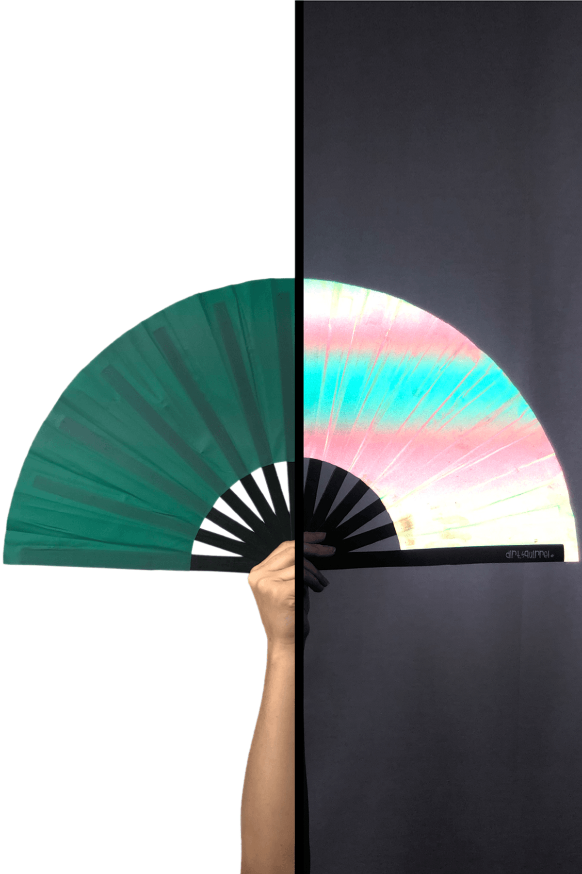 Dirt Squirrel Green Reflective Fan – CheapUndies