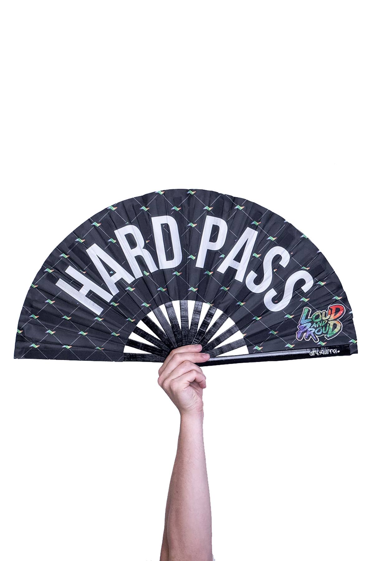 Dirt Squirrel HARD PASS Bamboo Snapping Fan – CheapUndies