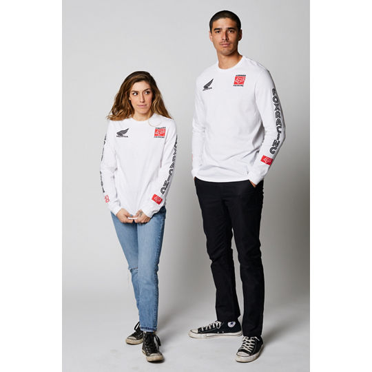 FOX Fox - Yoshimura X Honda Long Sleeve Tee opt wht – CheapUndies