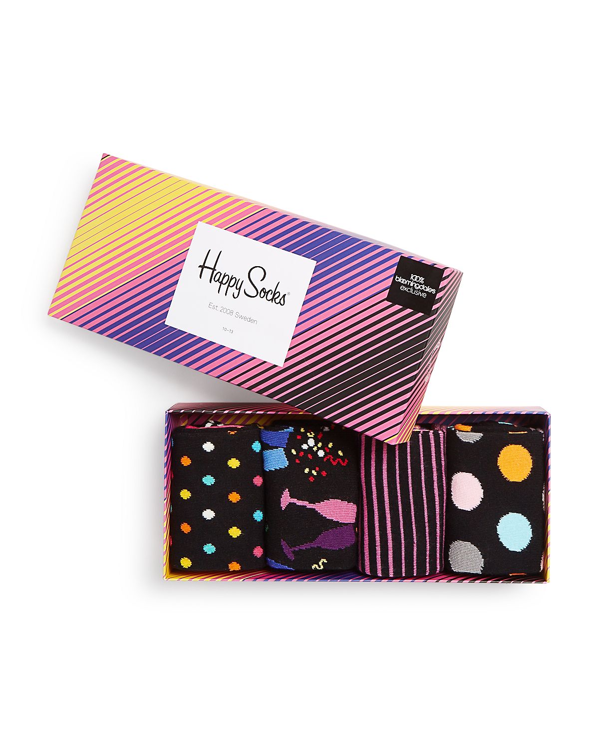 Happy Socks Celebration Socks Happy New Year Gift Box Multi – CheapUndies