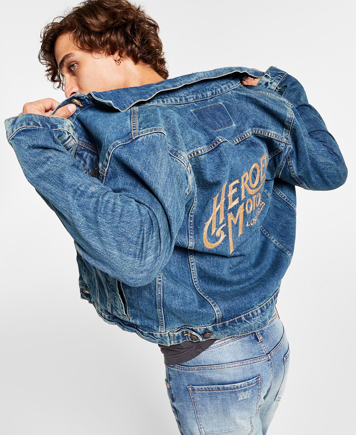 Heroes Motors Legendary Denim Jacket Legendary – CheapUndies