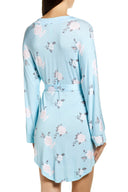 Honeydew Intimates Blue/Blushing-Floral All-American Robe – CheapUndies