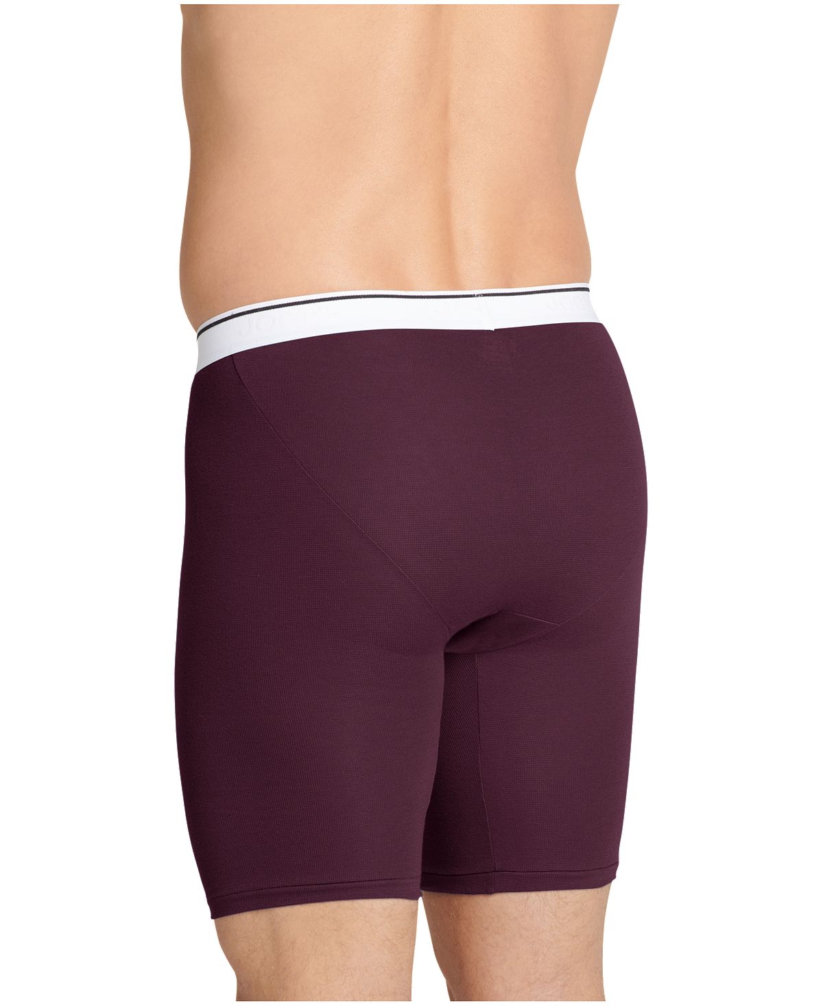 Jockey Pouch Midway Boxer Briefs Pack Of 2 Purple, Black – CheapUndies