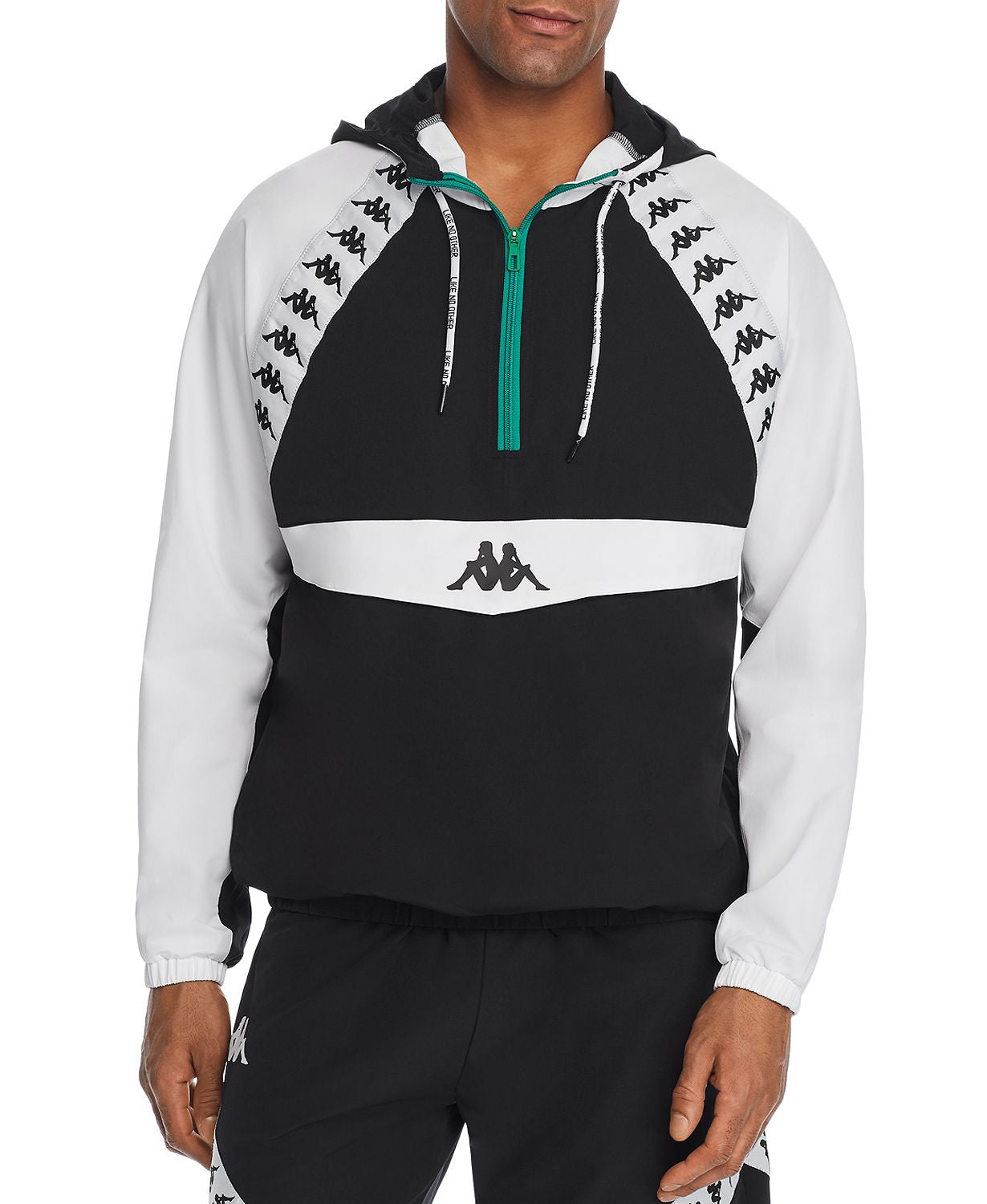 Kappa Banda Track Jacket Black – CheapUndies