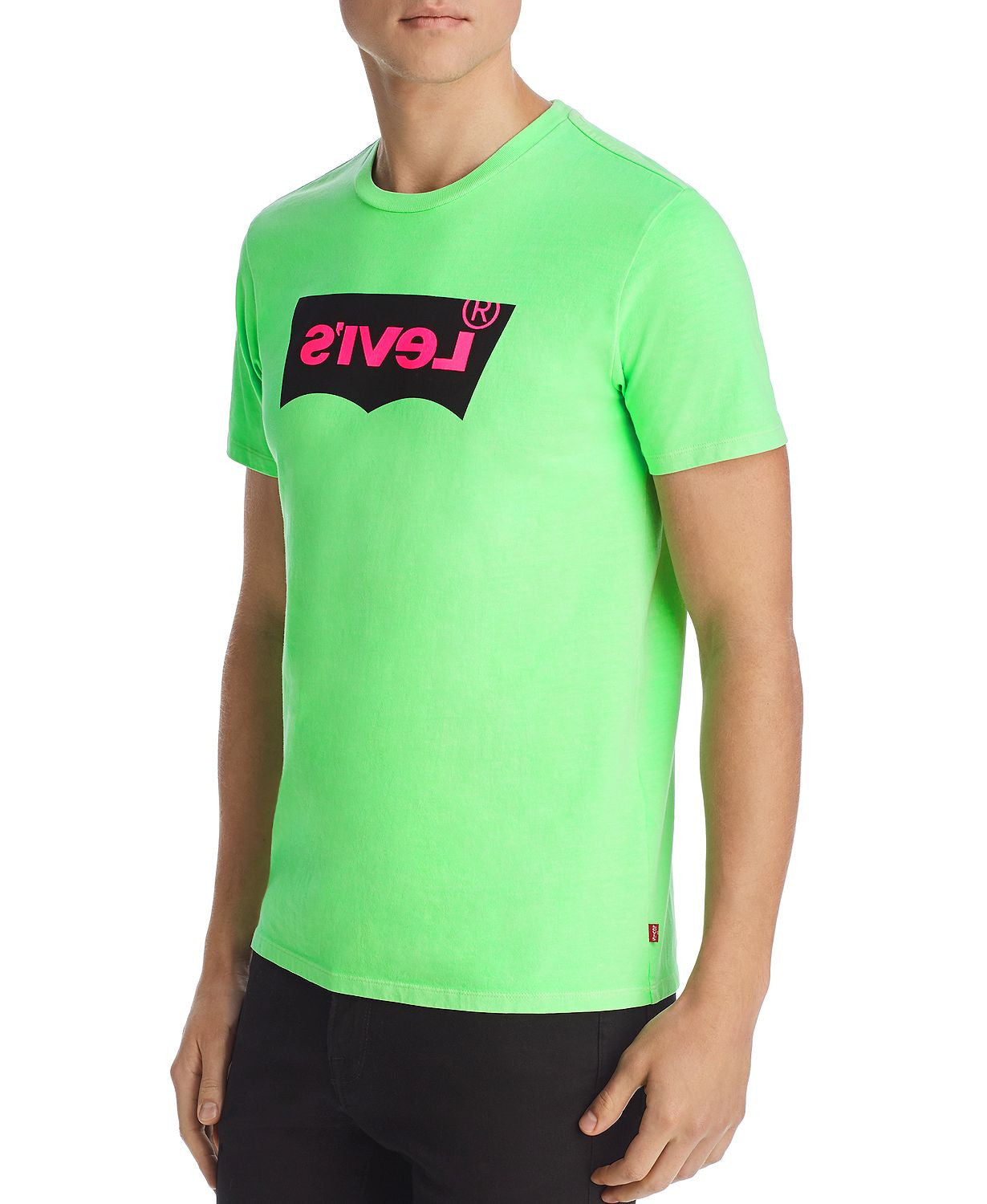 Levi's Reverse Logo Graphic Tee Neon Green – CheapUndies