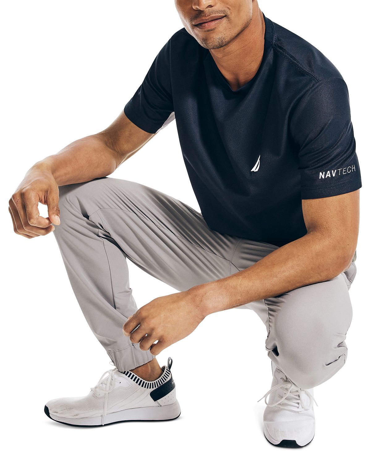 Nautica Navtech Performance Colorblock T-shirt Navy Combo – CheapUndies