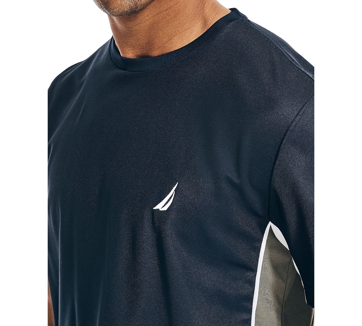 Nautica Navtech Performance Colorblock T-shirt Navy Combo – CheapUndies