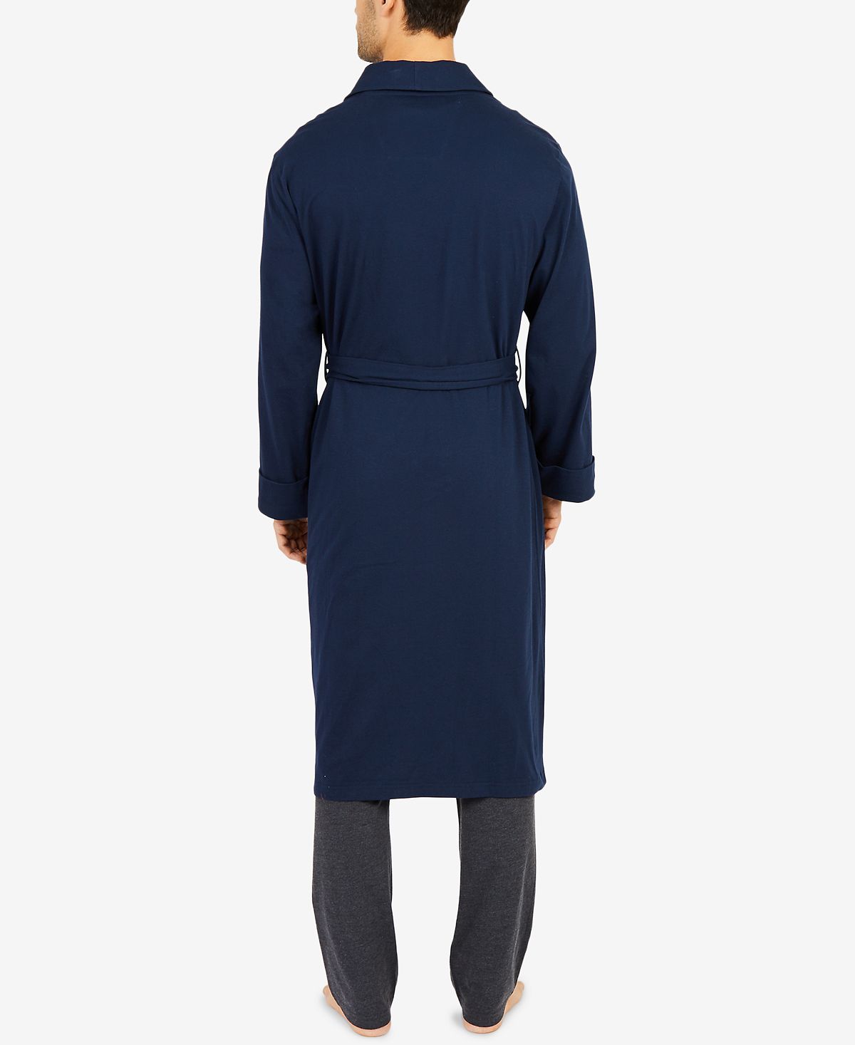 Nautica Shawl-collar Robe Marine Navy – CheapUndies