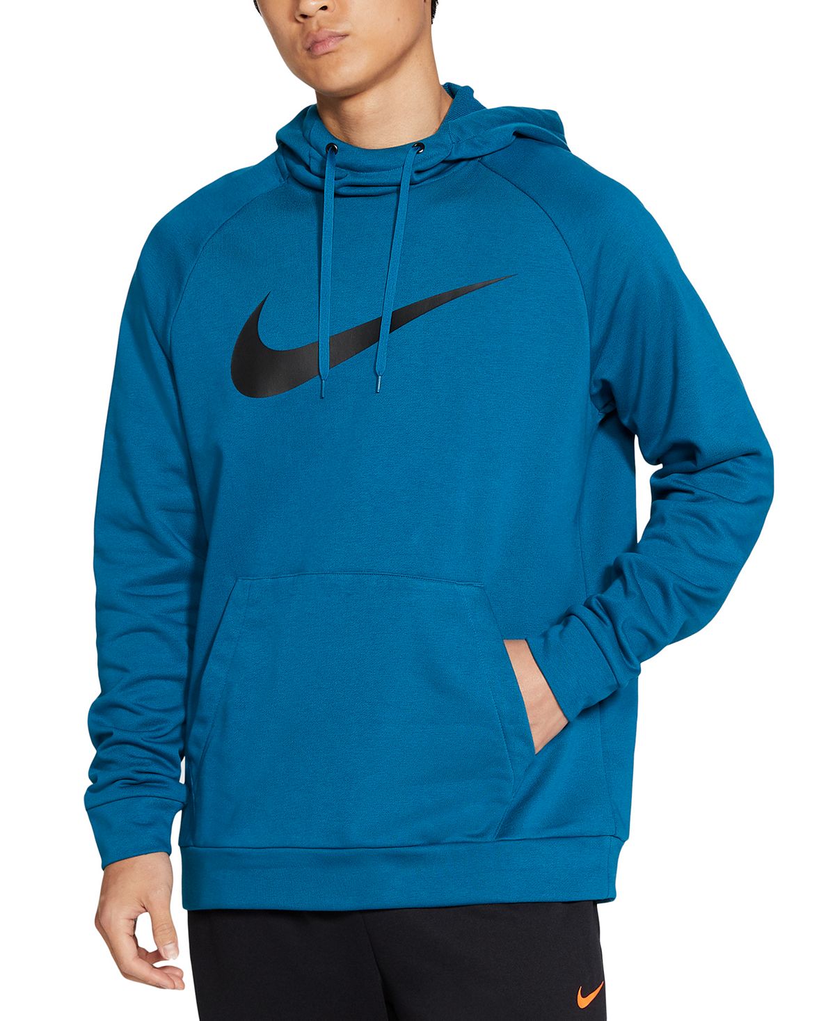 Nike Dri Fit Pullover Training Hoodie Green Abyssblack Cheapundies