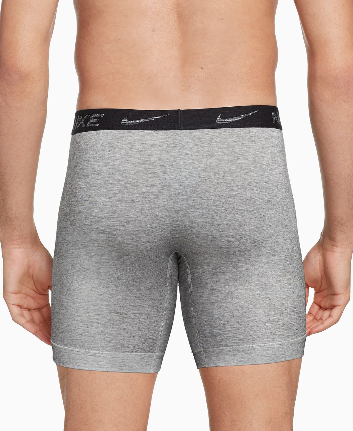 Nike Dri-fit Reluxe Boxer Briefs 2-pack Grey Heather – CheapUndies