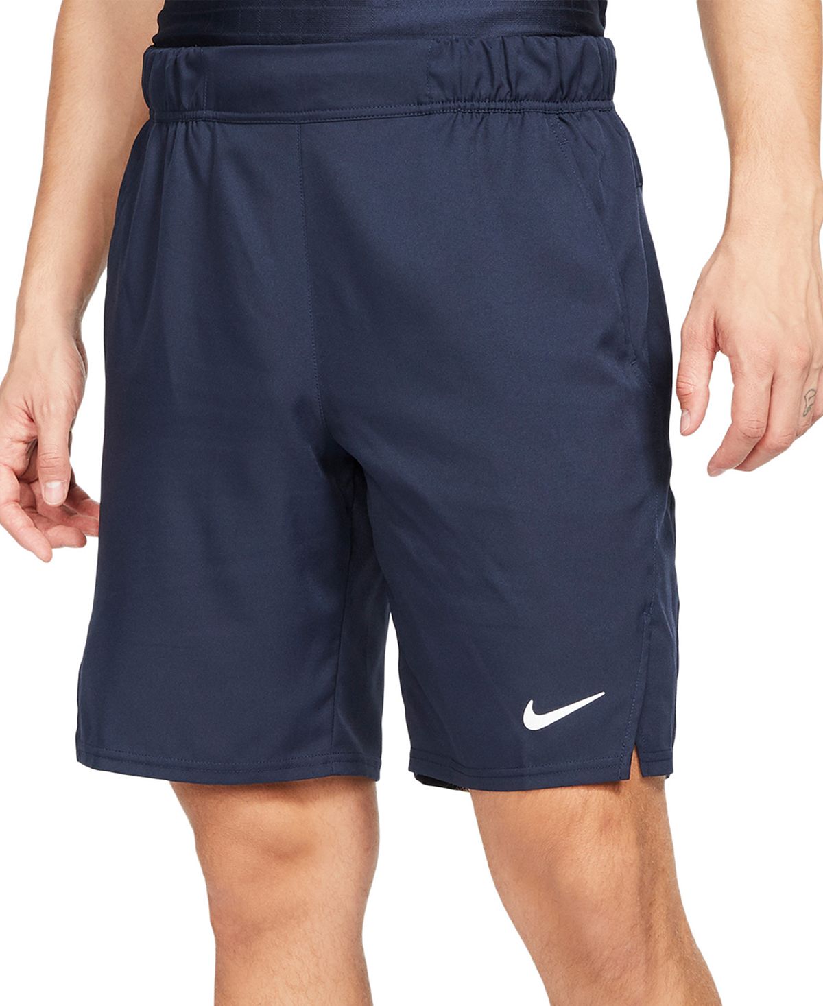 Nike court Dri-fit Victory 9" Tennis Shorts Obsidian/White – CheapUndies