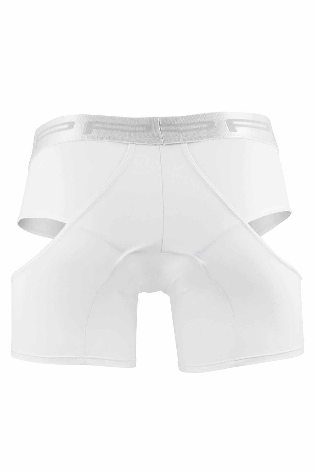 PPÜ White Cut-Out Boxer Brief – CheapUndies