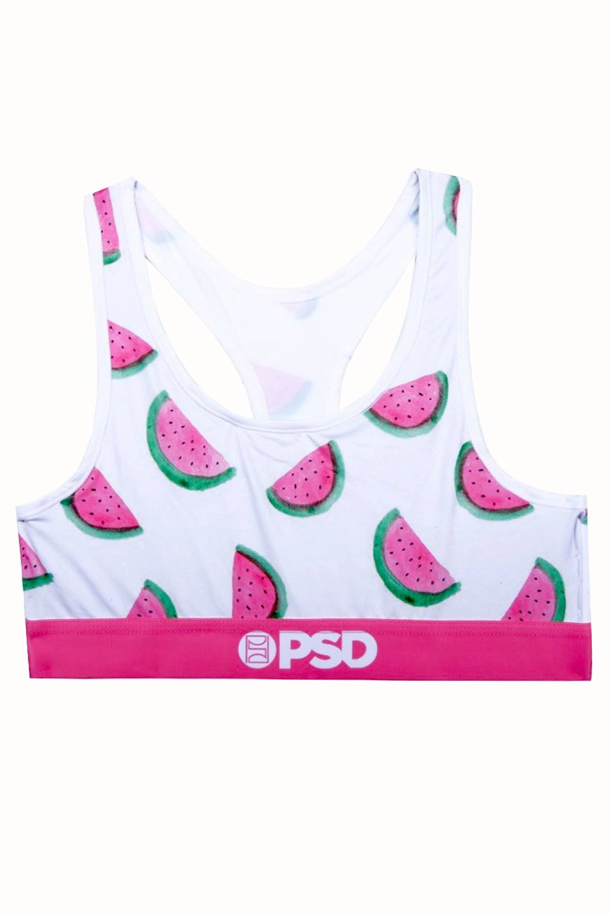 PSD White Watermelon Sports Bra – CheapUndies
