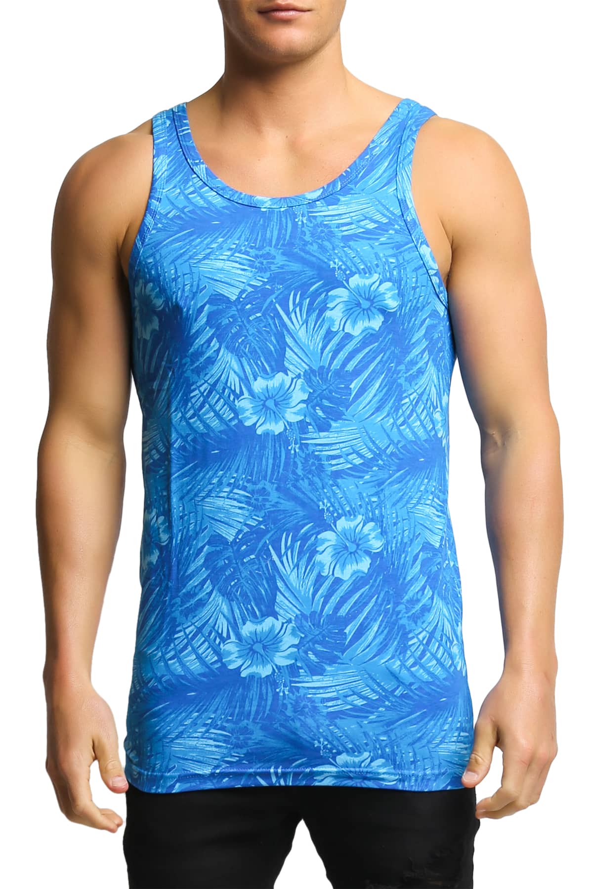 Papi Blue Oasis Tank Top – CheapUndies