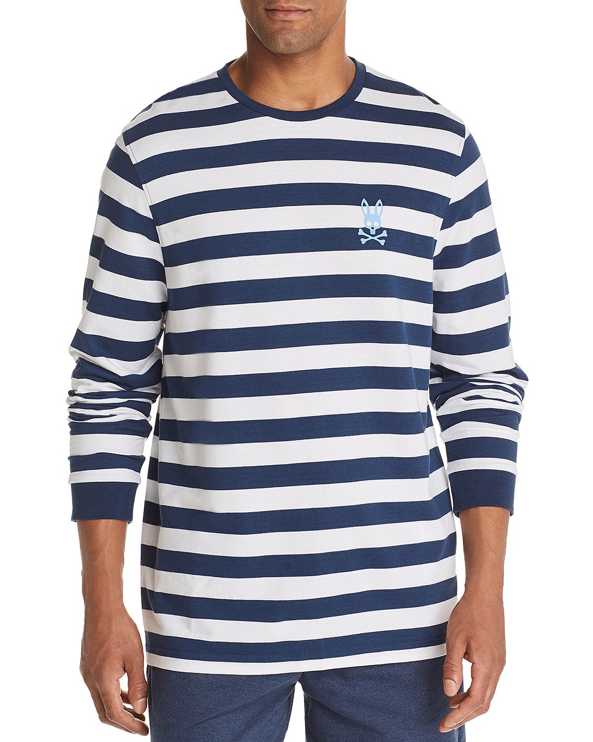 Psycho Bunny Long-sleeve Tee White Stripe – CheapUndies