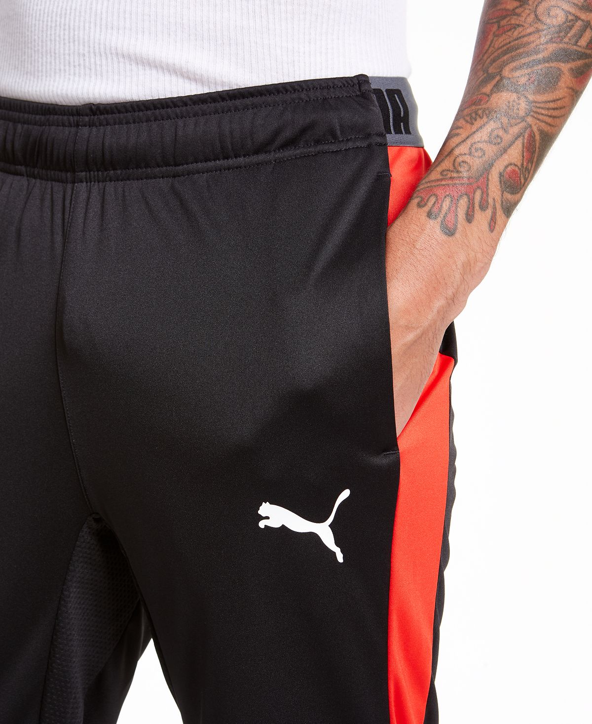 Puma Speed Pants Puma Black/Puma Red – CheapUndies