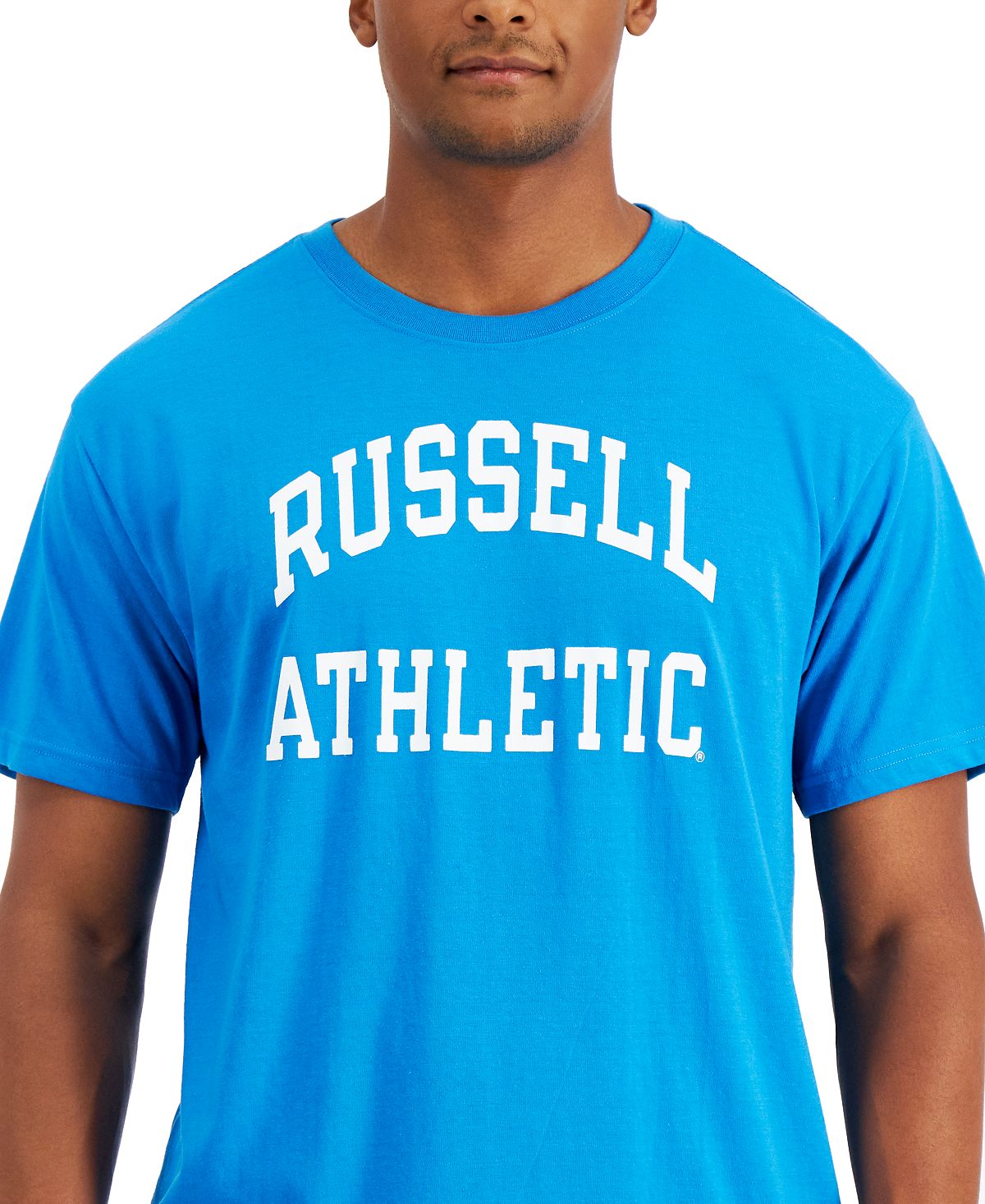 Russell Athletic Archie Logo Graphic T-shirt Astor Blue – CheapUndies