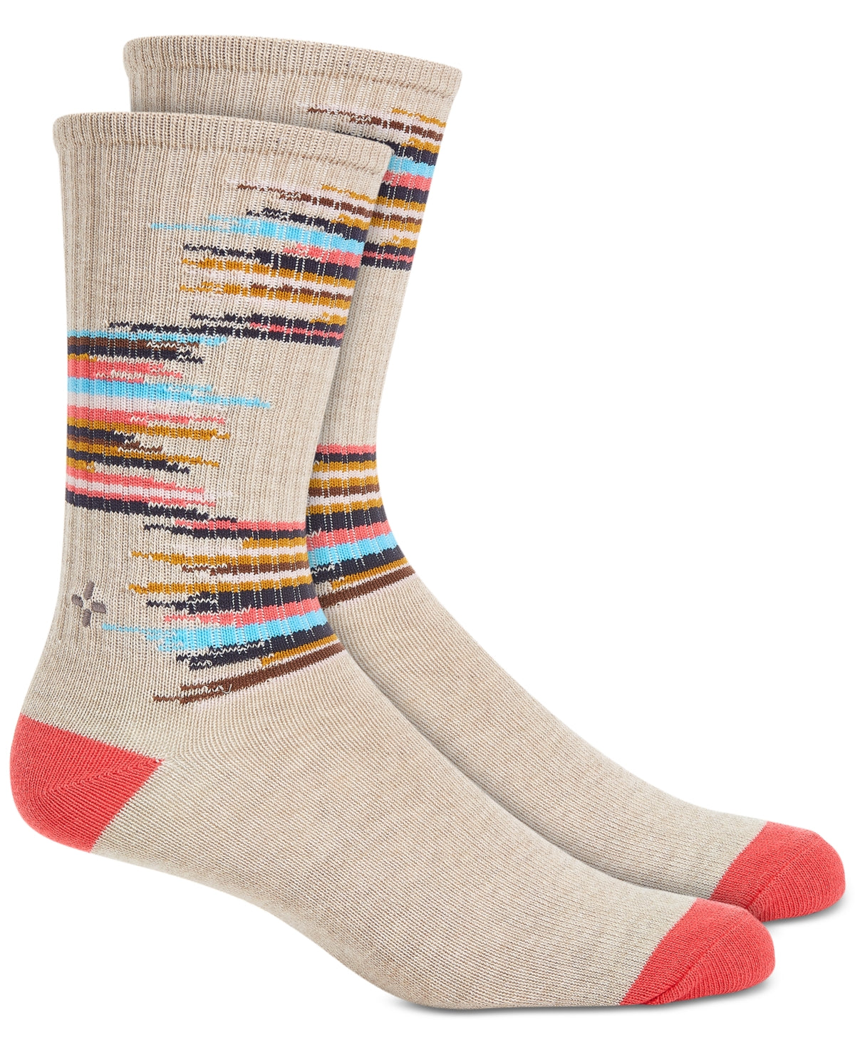 Sun + Stone Sun + Stone Men's Gray Broken Stripe Socks – CheapUndies