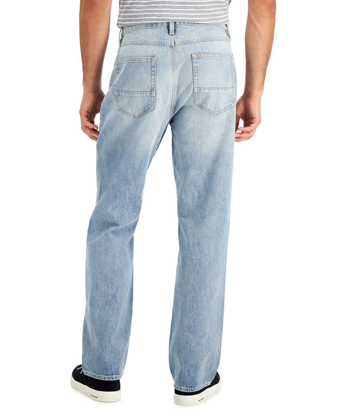 Sun + Stone Sun + Stone Relaxed-fit Faded Jeans Vintage Wash – CheapUndies
