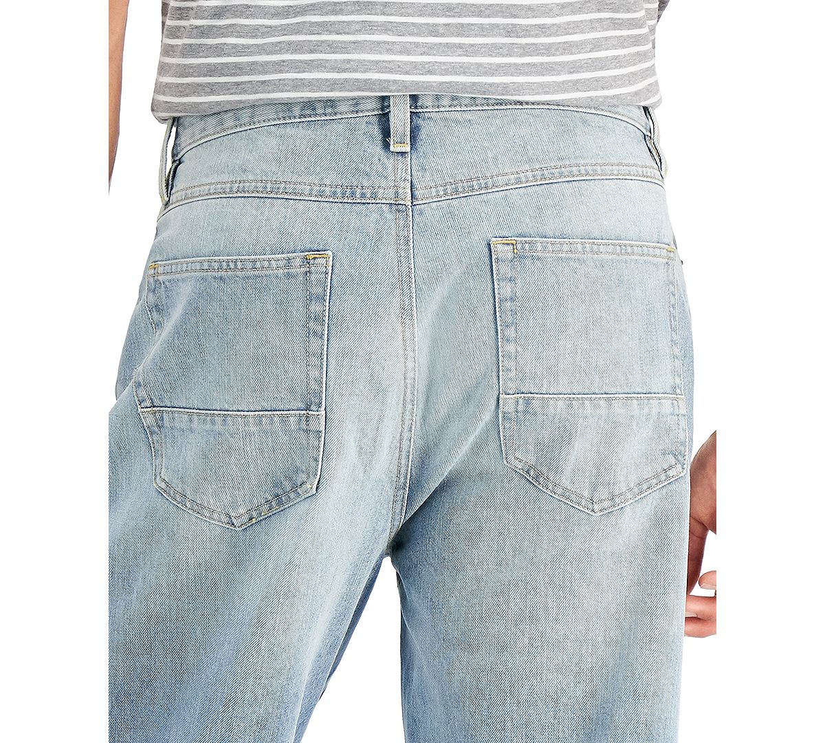 Sun + Stone Sun + Stone Relaxed-fit Faded Jeans Vintage Wash – CheapUndies