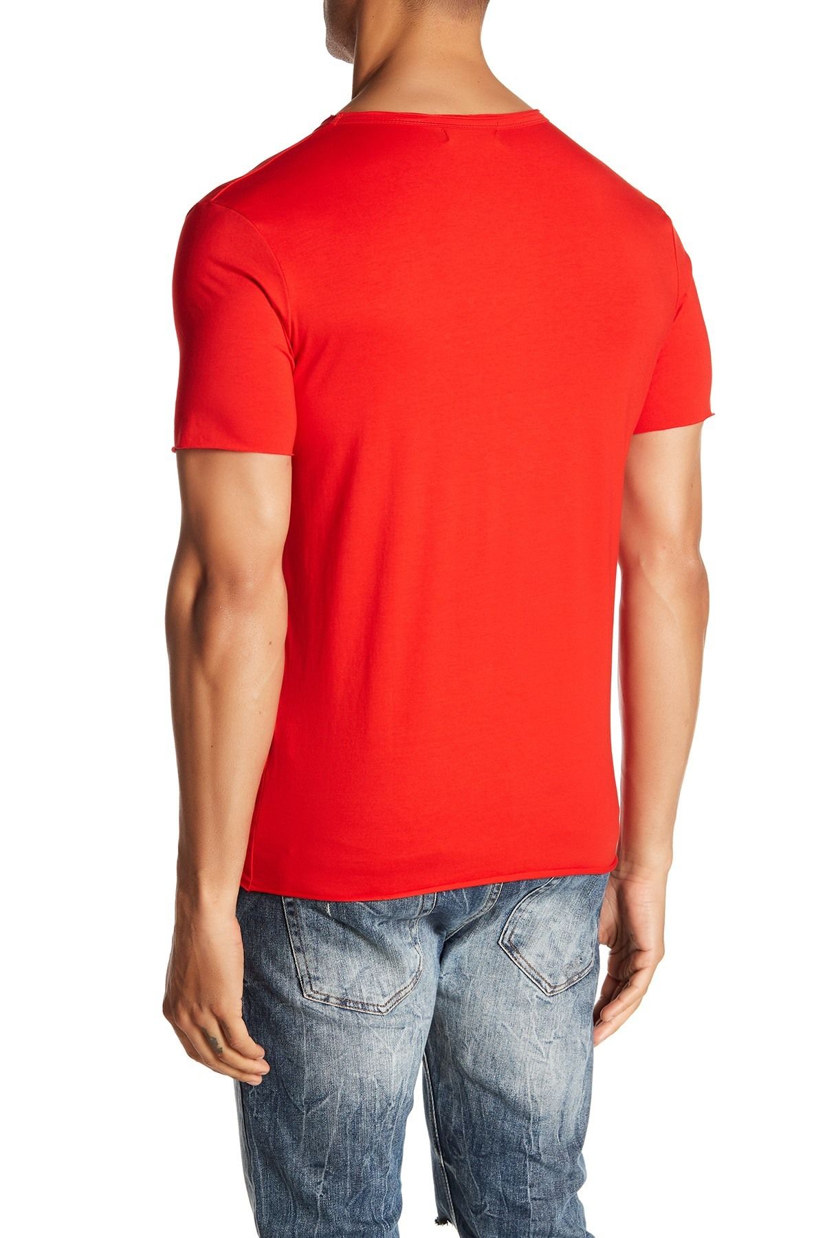 Tailored Recreation Premium Red Rave Repeat Tee – CheapUndies