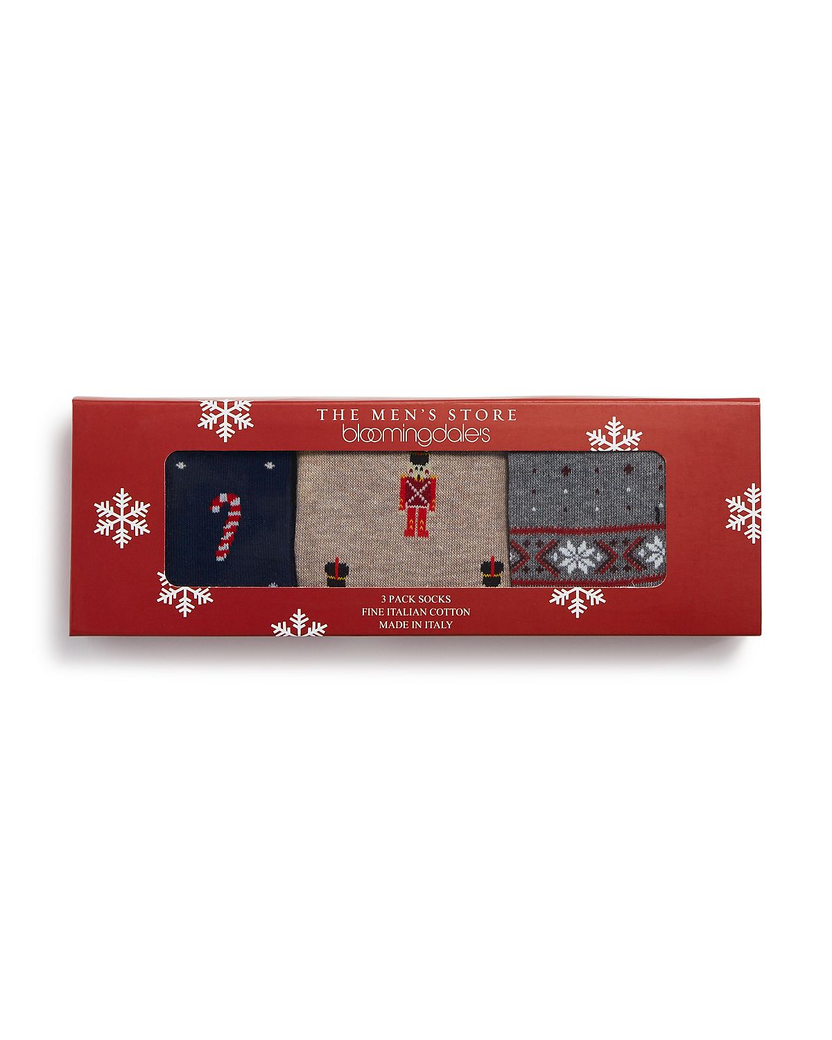 The Men's Store Holiday Socks Gift Box Pack Of 3 Multi – CheapUndies