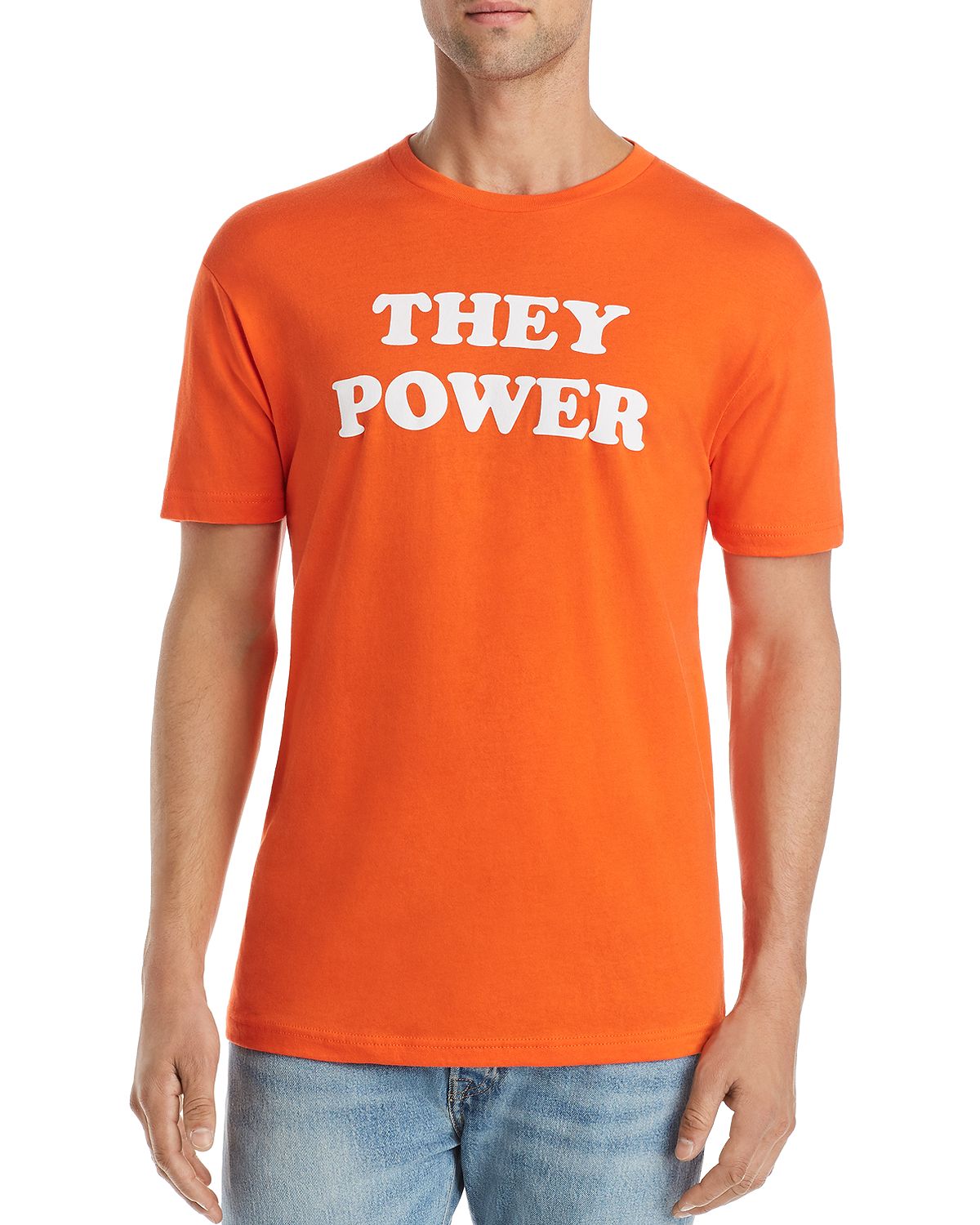 The Phluid Project They Power Graphic Tee Orange – CheapUndies