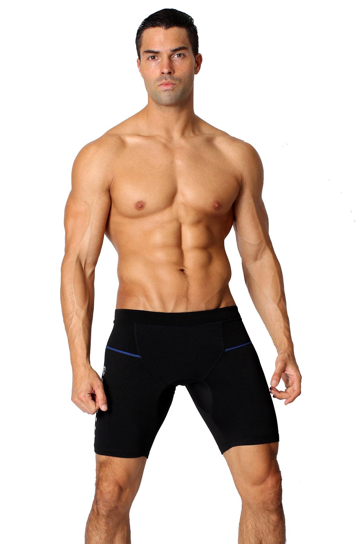Timoteo Blue Power Stretch Short – CheapUndies
