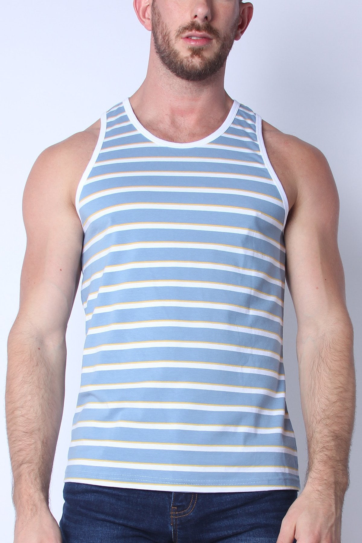 Timoteo Light Blue California Cool Tank Top – CheapUndies