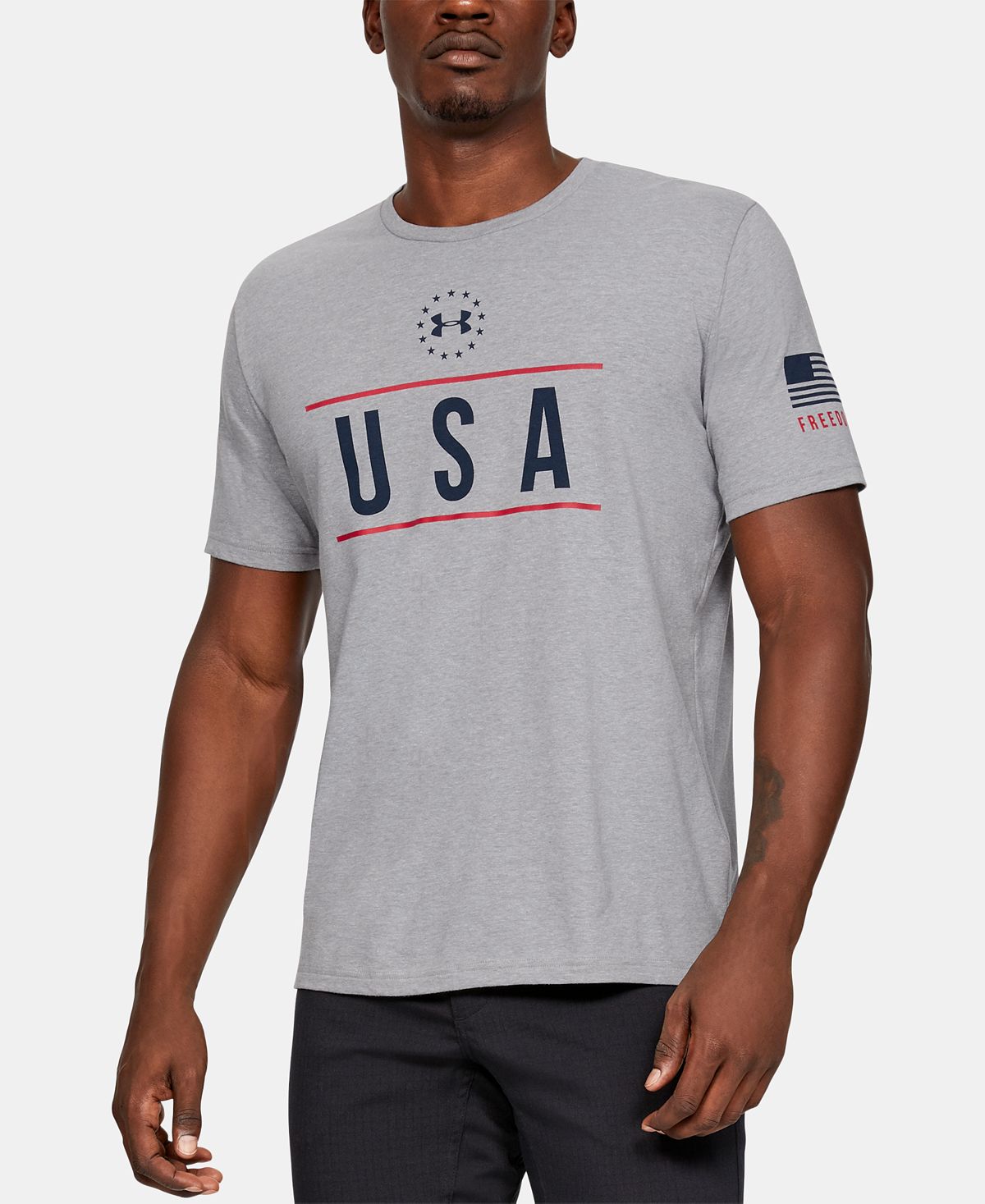 Under Armour Graphic T-shirt Steel Grey – CheapUndies