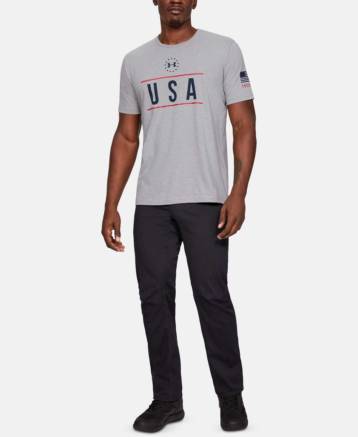 Under Armour Graphic T-shirt Steel Grey – CheapUndies