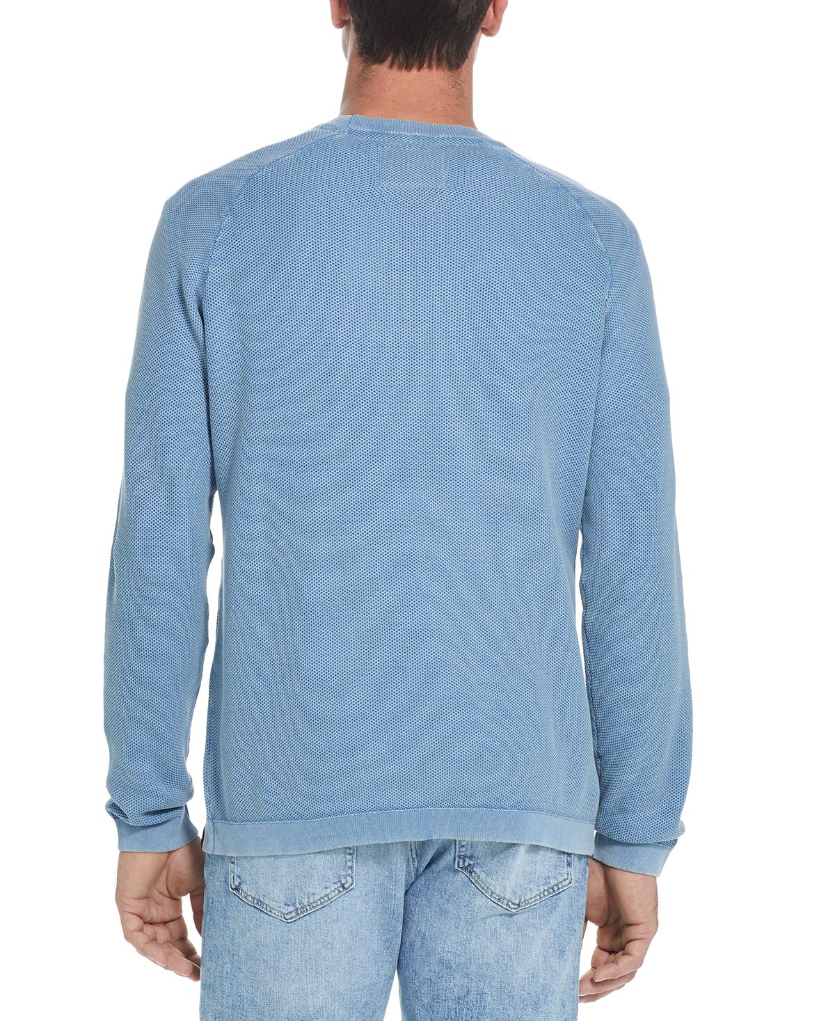 Weatherproof Vintage Stonewashed Sweater Faded Denim – CheapUndies