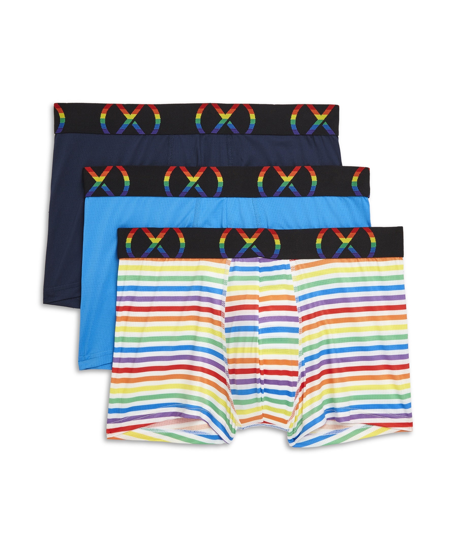 (X) Pride 46295 Sport Mesh 3 Pack Trunks – CheapUndies